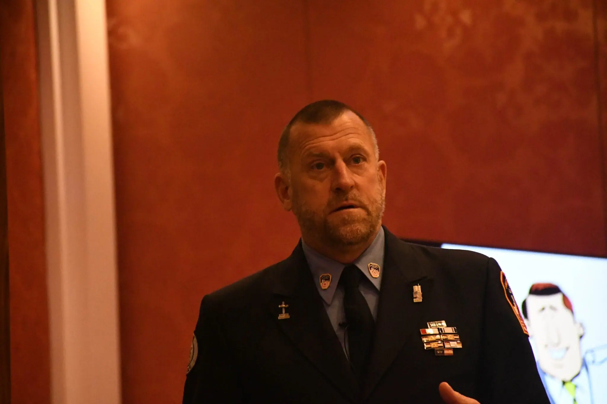 Tim Brown FDNY 9 11 Frontline Speaker 2021 POAM Annual Convention
