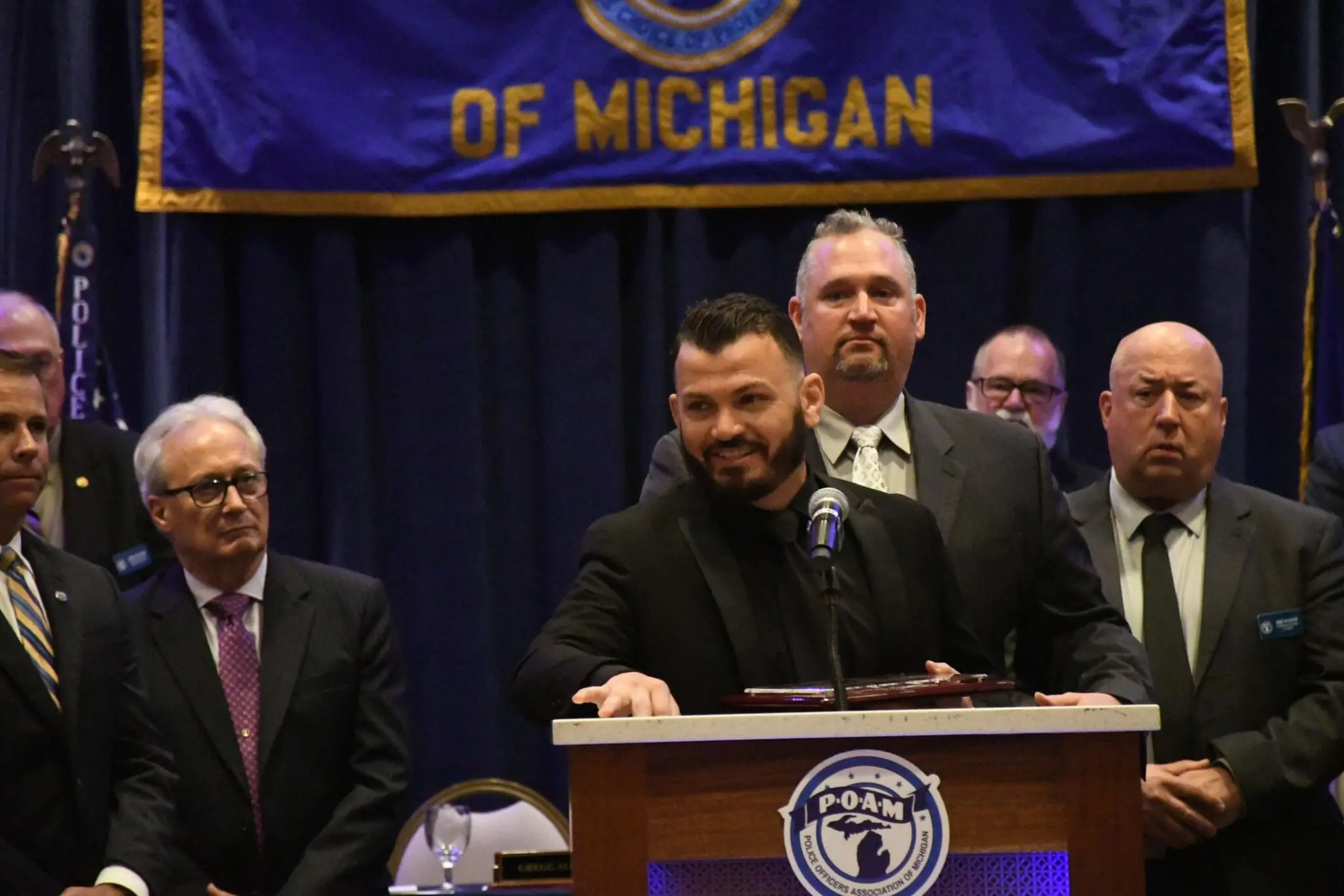 Officer Hamka & Lieutenant Skoczylas | POAM P.O. of the Year Award