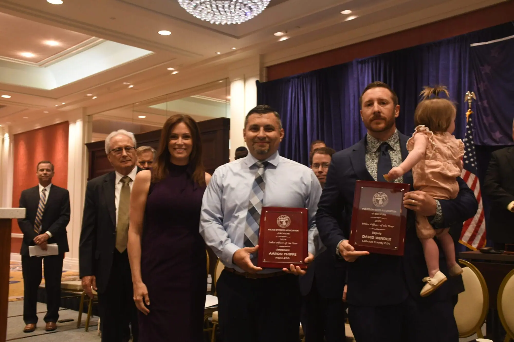 Lieutenant Aaron Phipps and Deputy David Winder | POAM Award